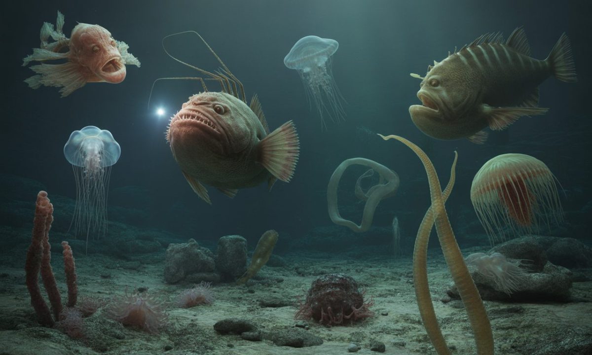 Faune marine des profondeurs : créatures des abysses - My Little Planet